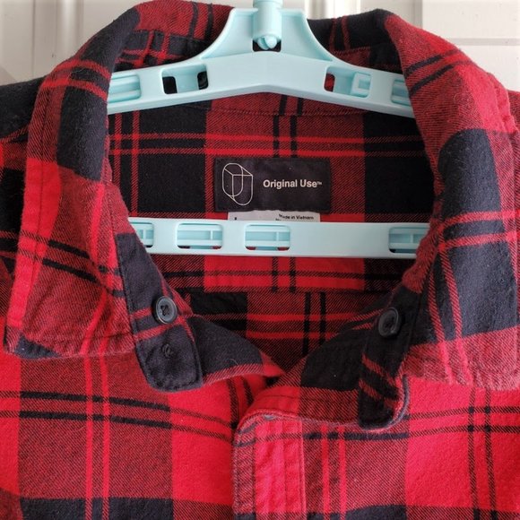 Original Use | Shirts | Upcycled Flannel Shirt With Def Leppard Music ...